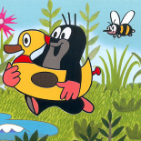 Dibujo para colorear - Krtek, el topo